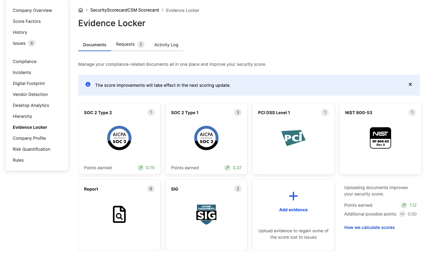 Security Questionnaires - SecurityScorecard