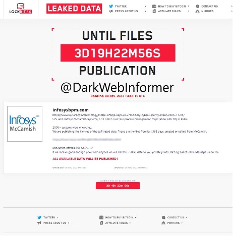 Infosys McCamish Systems Third-Party Breach: Possible Attack Vectors and Infrastructure ...