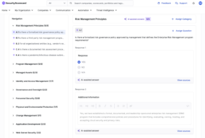 Security Questionnaires - SecurityScorecard