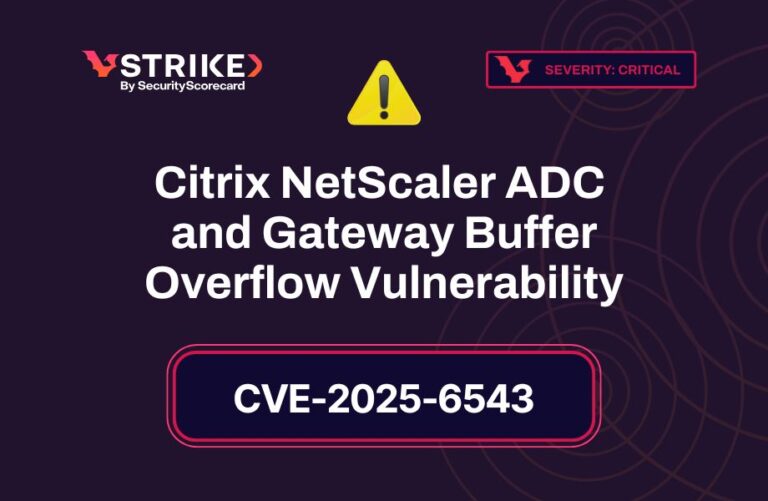 STRIKE - SecurityScorecard